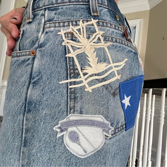Levi's | Jeans | Vintage Reworked Levis With Patches | Poshmark